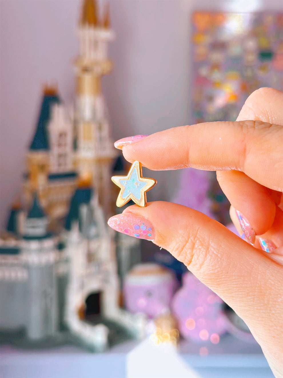 Star Mini Enamel Pin | Emily Harvey Art
