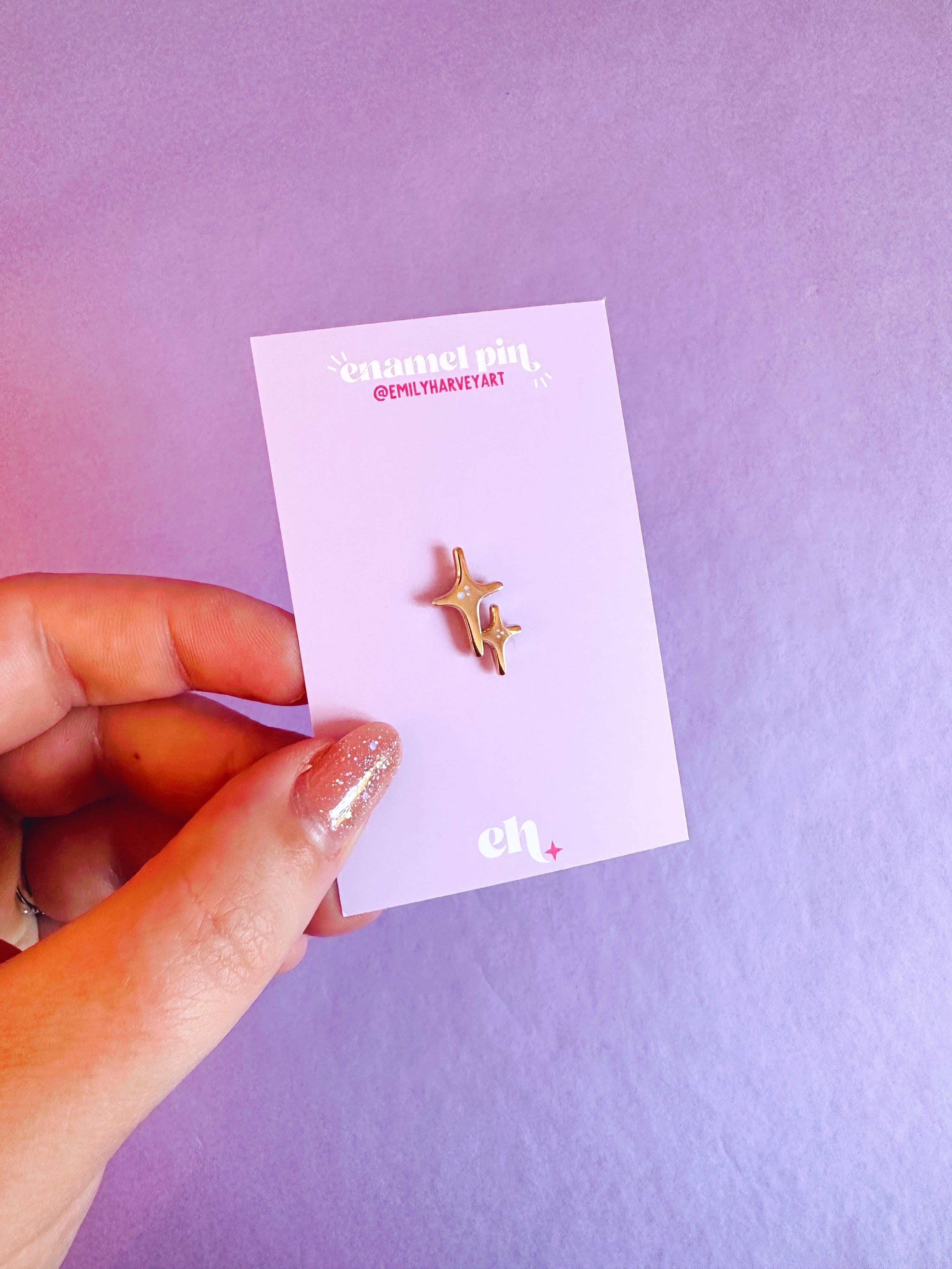 Enamel Pins | Emily Harvey Art